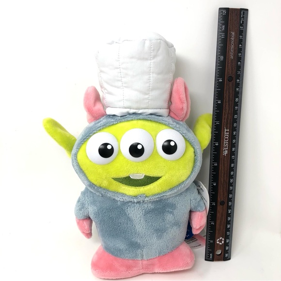 Mattel | Toys | Disney Pixar Remix Alien Remy Ratatouille Plush Toy ...